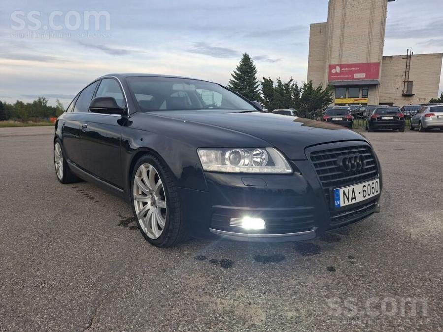 Melns Audi A6 2010 Tukums, ar dzinēja tilpumu 3.00 L un nobraukumu 280 tūkst. km par 6200 €, foto 1 vietnē AUTOMOTO.COM.LV