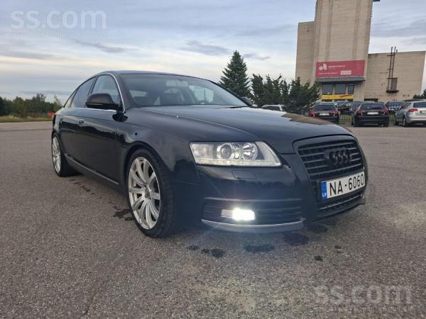 Черный Ауди А6 2010 в Тукумс, объемом двигателя 3.00 л и пробегом 280 тыс. км за 6200 €, фото 1 на AUTOMOTO.COM.LV