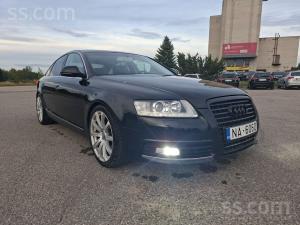 Melns Audi A6 2010 Tukums, ar dzinēja tilpumu 3.00 L un nobraukumu 280 tūkst. km par 6200 €, foto  vietnē AUTOMOTO.COM.LV