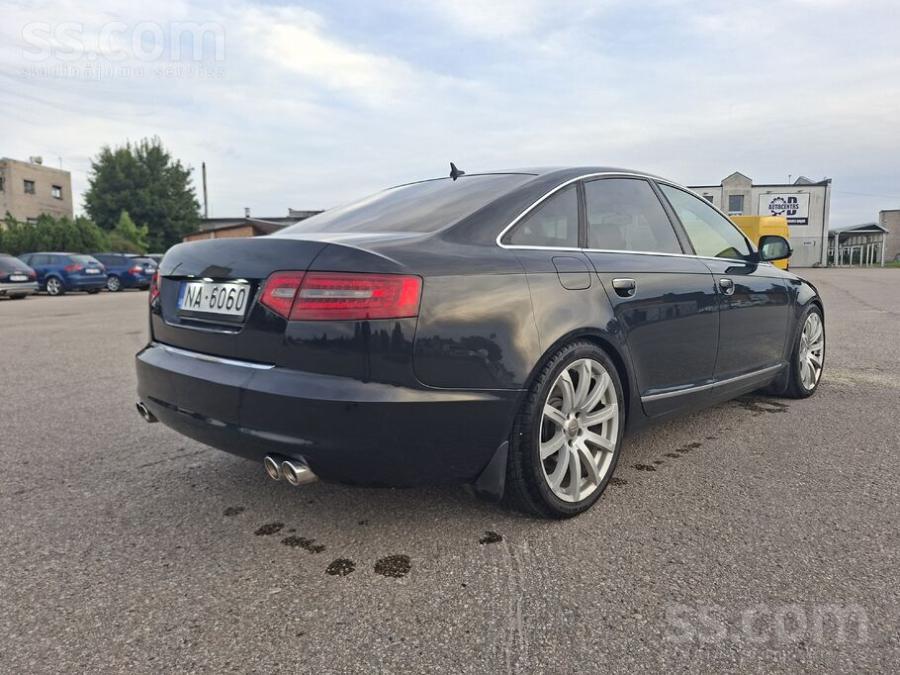 Melns Audi A6 2010 Tukums, ar dzinēja tilpumu 3.00 L un nobraukumu 280 tūkst. km par 6200 €, foto 4 vietnē AUTOMOTO.COM.LV