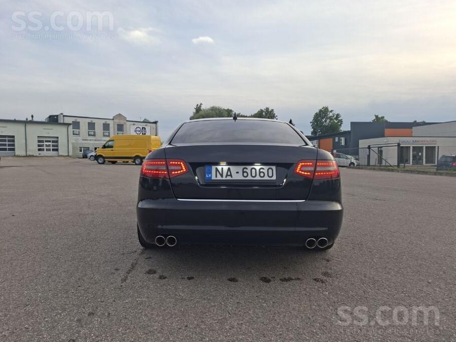 Melns Audi A6 2010 Tukums, ar dzinēja tilpumu 3.00 L un nobraukumu 280 tūkst. km par 6200 €, foto 5 vietnē AUTOMOTO.COM.LV