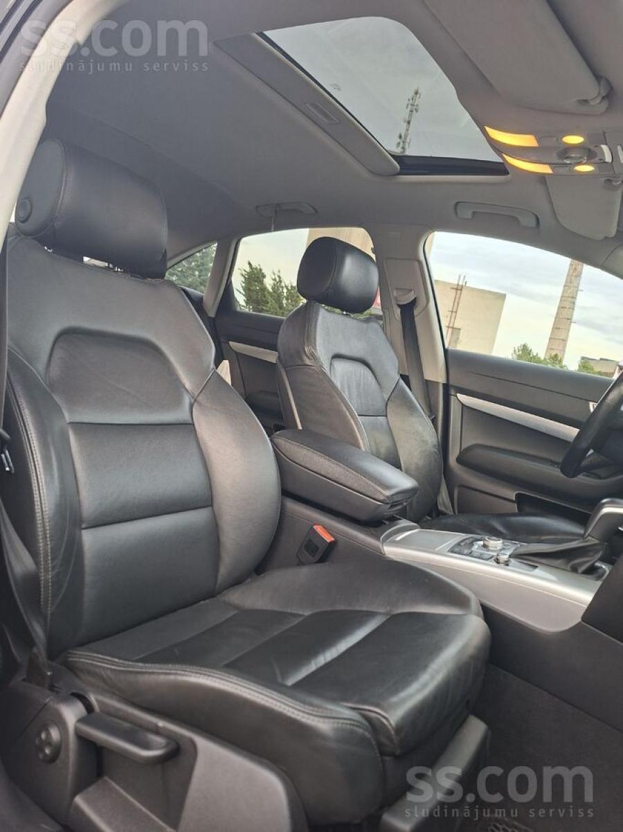 Melns Audi A6 2010 Tukums, ar dzinēja tilpumu 3.00 L un nobraukumu 280 tūkst. km par 6200 €, foto 7 vietnē AUTOMOTO.COM.LV