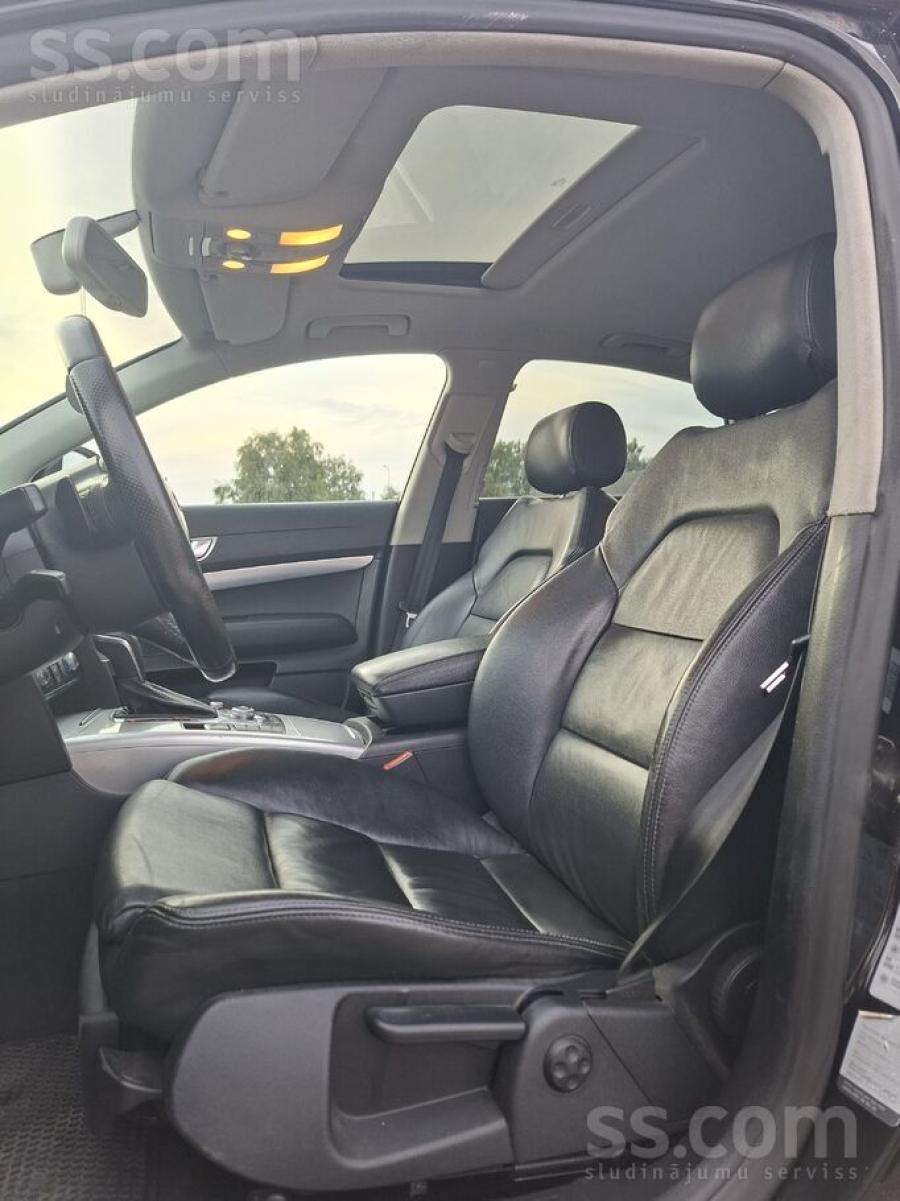 Melns Audi A6 2010 Tukums, ar dzinēja tilpumu 3.00 L un nobraukumu 280 tūkst. km par 6200 €, foto 8 vietnē AUTOMOTO.COM.LV