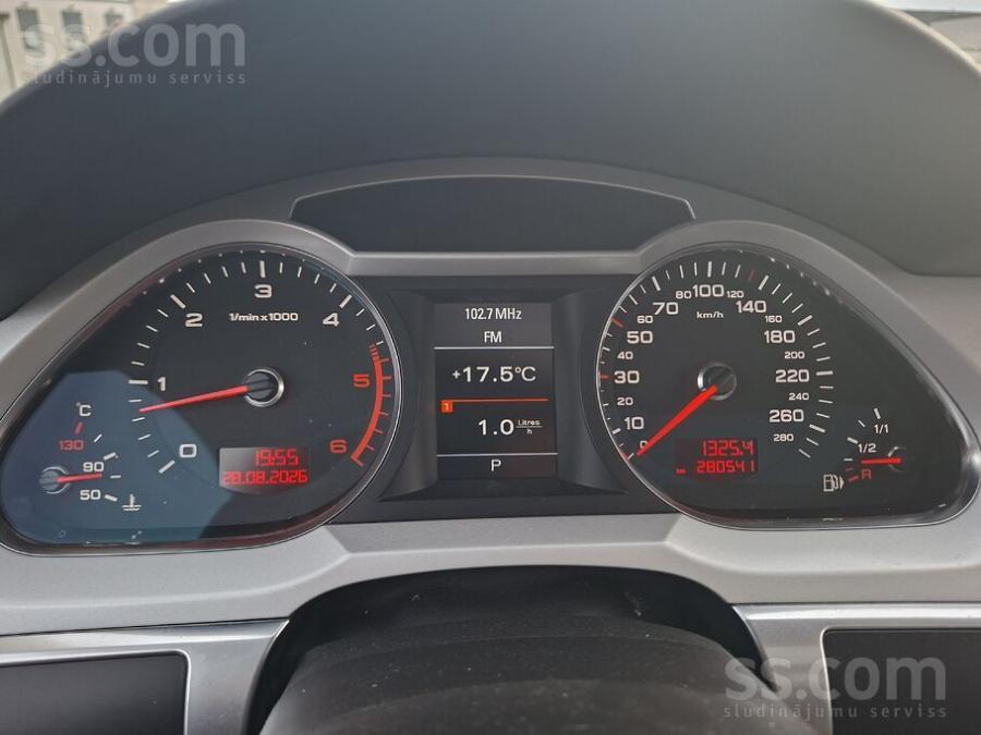 Melns Audi A6 2010 Tukums, ar dzinēja tilpumu 3.00 L un nobraukumu 280 tūkst. km par 6200 €, foto 13 vietnē AUTOMOTO.COM.LV