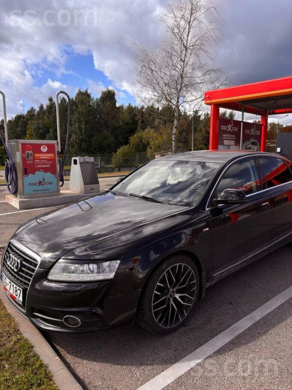 Black Audi A6 2010 in Daugavpils, with an engine capacity of 2.70 L and mileage of 300 thousand km for 6500 €, photo 3 on AUTOMOTO.COM.LV