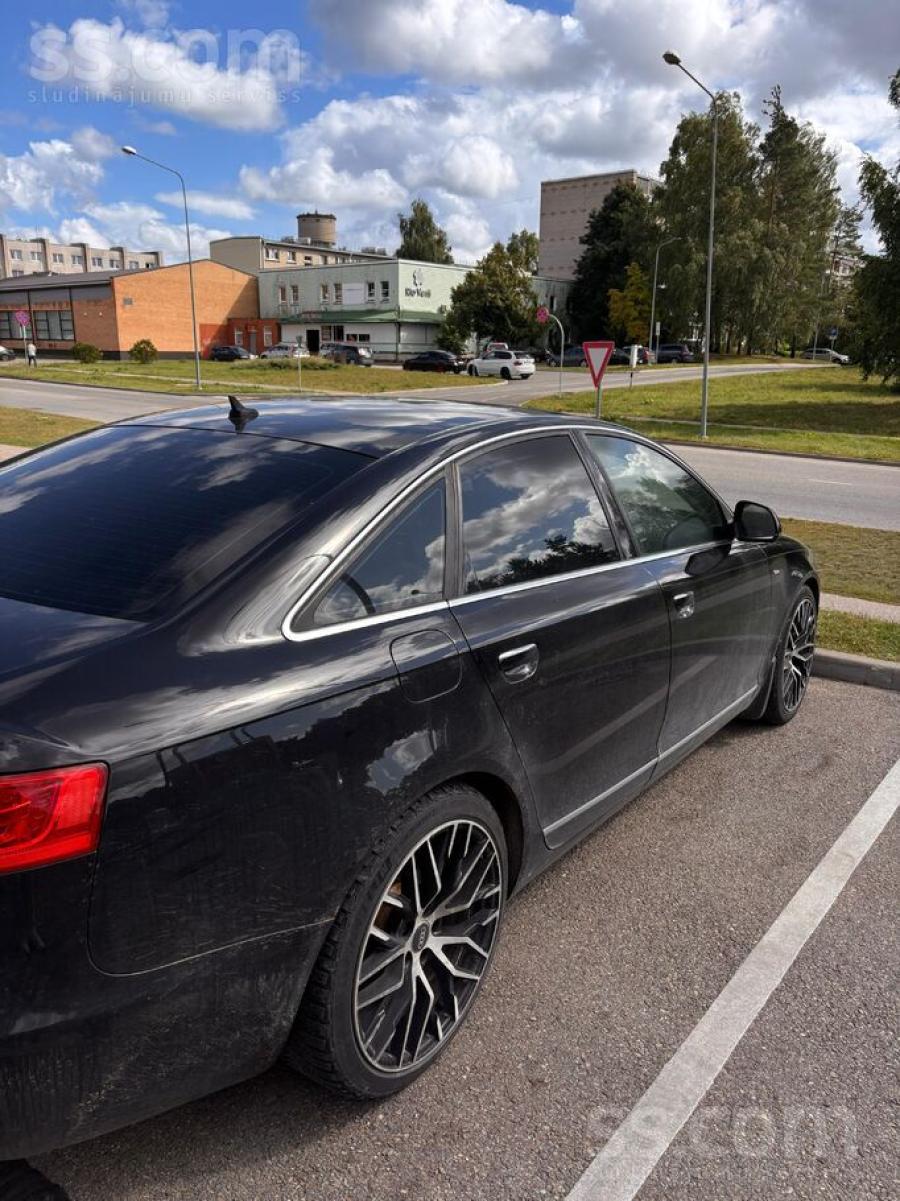 Melns Audi A6 2010 Daugavpils, ar dzinēja tilpumu 2.70 L un nobraukumu 300 tūkst. km par 6500 €, foto 6 vietnē AUTOMOTO.COM.LV