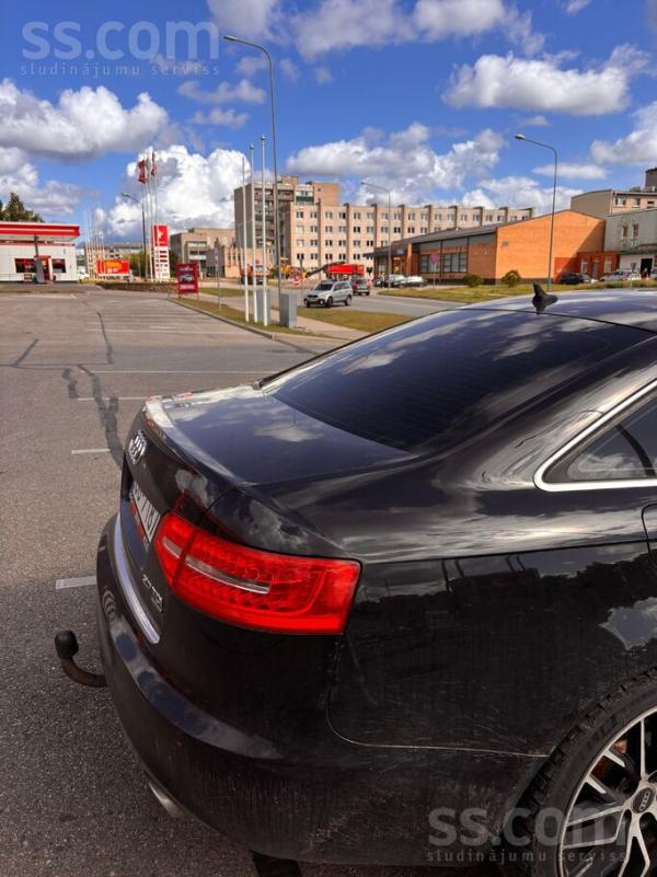 Black Audi A6 2010 in Daugavpils, with an engine capacity of 2.70 L and mileage of 300 thousand km for 6500 €, photo 7 on AUTOMOTO.COM.LV