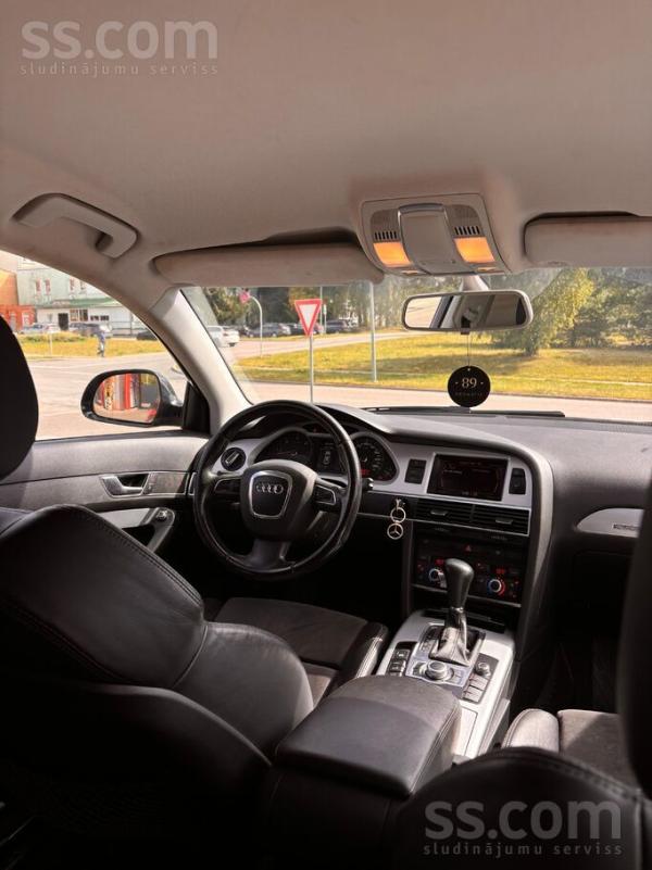 Black Audi A6 2010 in Daugavpils, with an engine capacity of 2.70 L and mileage of 300 thousand km for 6500 €, photo 11 on AUTOMOTO.COM.LV