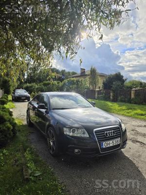 Melns Audi A6 2010 Rīga, ar dzinēja tilpumu 2.00 L un nobraukumu 260 tūkst. km par 6150 €, foto  vietnē AUTOMOTO.COM.LV