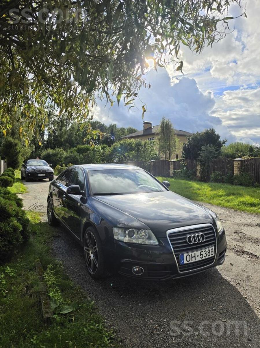 Melns Audi A6 2010 Rīga, ar dzinēja tilpumu 2.00 L un nobraukumu 260 tūkst. km par 6150 €, foto 1 vietnē AUTOMOTO.COM.LV