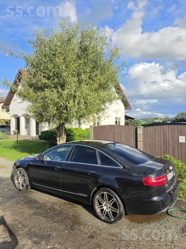 Black Audi A6 2010 in Riga, with an engine capacity of 2.00 L and mileage of 260 thousand km for 6150 €, photo 3 on AUTOMOTO.COM.LV