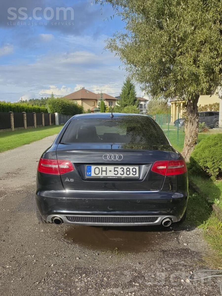Melns Audi A6 2010 Rīga, ar dzinēja tilpumu 2.00 L un nobraukumu 260 tūkst. km par 6150 €, foto 4 vietnē AUTOMOTO.COM.LV