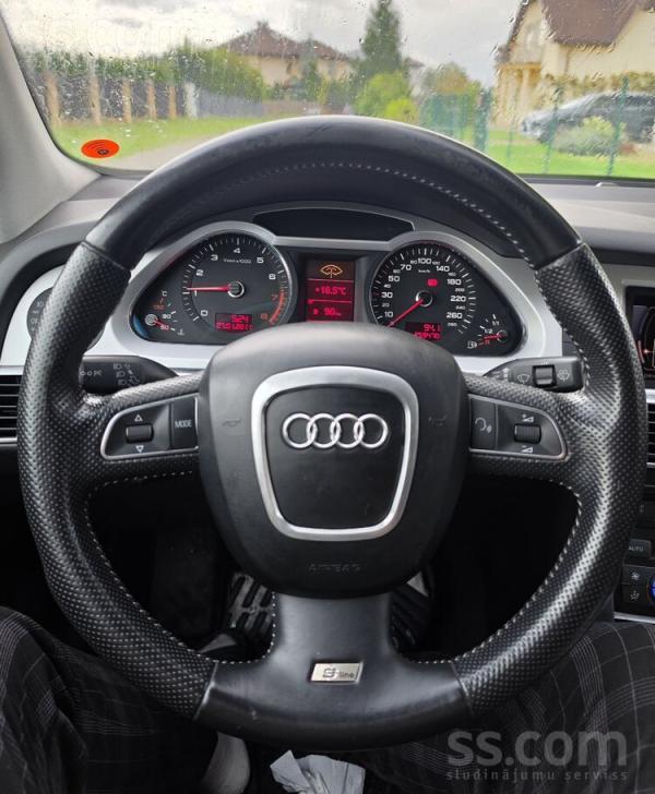 Black Audi A6 2010 in Riga, with an engine capacity of 2.00 L and mileage of 260 thousand km for 6150 €, photo 8 on AUTOMOTO.COM.LV