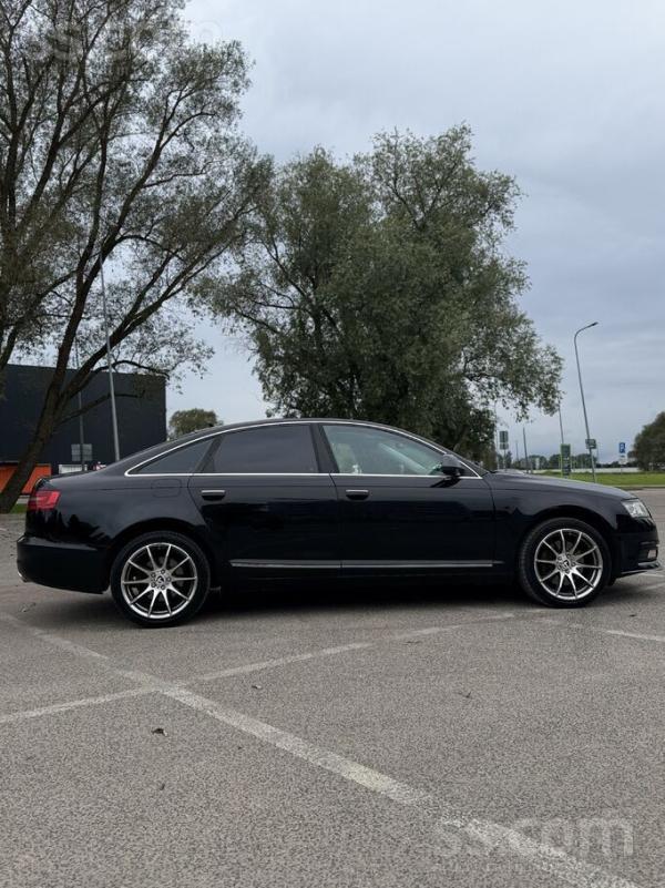 Black Audi A6 2010 in Riga, with an engine capacity of 2.80 L and mileage of 323 thousand km for 5500 €, photo 3 on AUTOMOTO.COM.LV