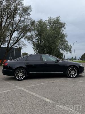Black Audi A6 2010 in Riga, with an engine capacity of 2.80 L and mileage of 323 thousand km for 5500 €, photo 3 on AUTOMOTO.COM.LV