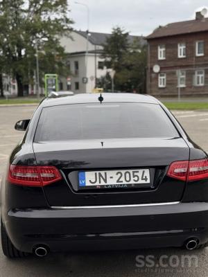 Black Audi A6 2010 in Riga, with an engine capacity of 2.80 L and mileage of 323 thousand km for 5500 €, photo 5 on AUTOMOTO.COM.LV