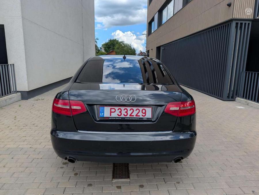 Melns Audi A6 2010 Viļņa, ar dzinēja tilpumu 2.97 L un nobraukumu 322 tūkst. km par 5650 €, foto 5 vietnē AUTOMOTO.COM.LV
