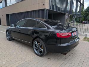 Melns Audi A6 2010 Viļņa, ar dzinēja tilpumu 2.97 L un nobraukumu 322 tūkst. km par 5650 €, foto 6 vietnē AUTOMOTO.COM.LV