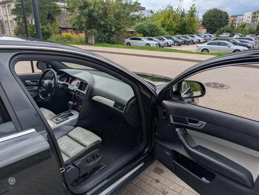 Melns Audi A6 2010 Viļņa, ar dzinēja tilpumu 2.97 L un nobraukumu 322 tūkst. km par 5650 €, foto 11 vietnē AUTOMOTO.COM.LV