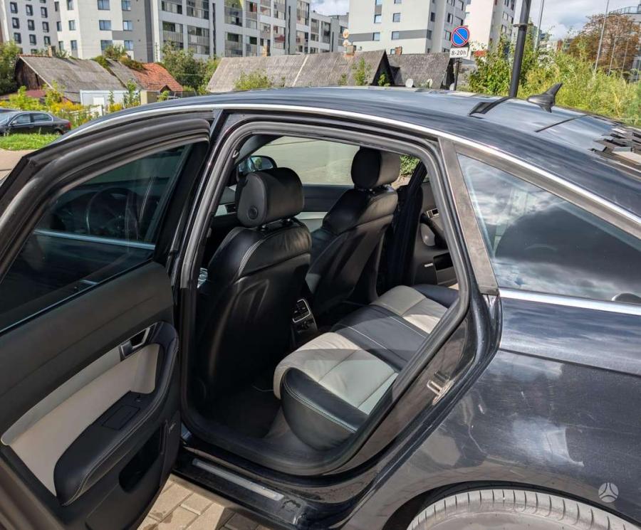 Melns Audi A6 2010 Viļņa, ar dzinēja tilpumu 2.97 L un nobraukumu 322 tūkst. km par 5650 €, foto 13 vietnē AUTOMOTO.COM.LV