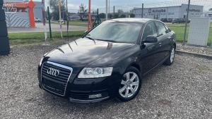 Melns Audi A6 2010 Marijampole, ar dzinēja tilpumu 2.00 L un nobraukumu 293 tūkst. km par 6390 €, foto  vietnē AUTOMOTO.COM.LV