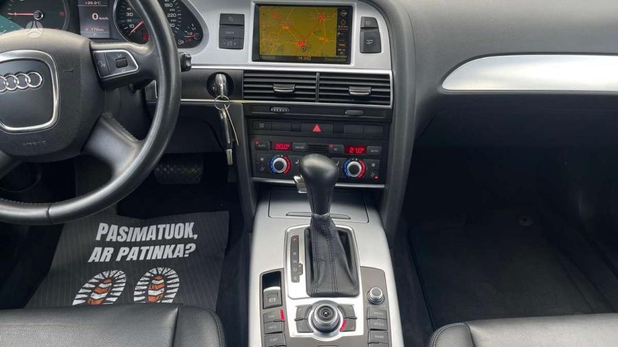 Melns Audi A6 2010 Marijampole, ar dzinēja tilpumu 1.97 L un nobraukumu 293 tūkst. km par 6390 €, foto 21 vietnē AUTOMOTO.COM.LV