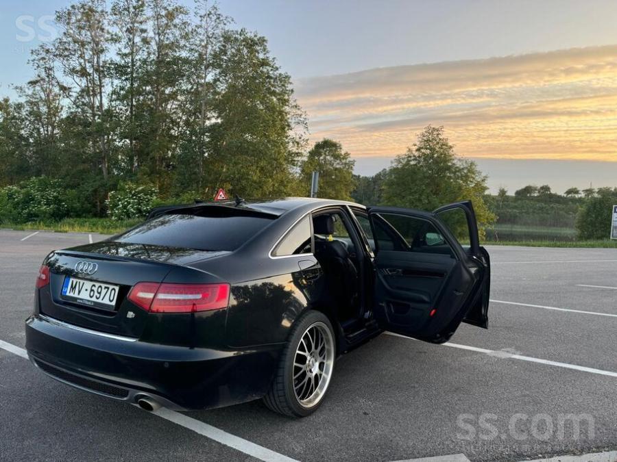 Melns Audi A6 2010 Saldus, ar dzinēja tilpumu 3.00 L un nobraukumu 417 tūkst. km par 6500 €, foto 3 vietnē AUTOMOTO.COM.LV