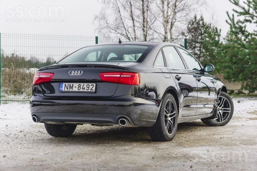 Melns Audi A6 2011 Rīga, ar dzinēja tilpumu 3.00 L un nobraukumu 361 tūkst. km par 11890 €, foto 6 vietnē AUTOMOTO.COM.LV