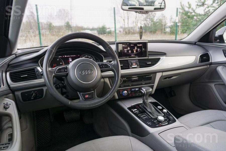 Melns Audi A6 2011 Rīga, ar dzinēja tilpumu 3.00 L un nobraukumu 361 tūkst. km par 11890 €, foto 7 vietnē AUTOMOTO.COM.LV