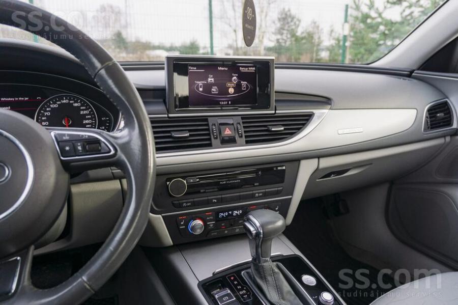 Melns Audi A6 2011 Rīga, ar dzinēja tilpumu 3.00 L un nobraukumu 361 tūkst. km par 11890 €, foto 19 vietnē AUTOMOTO.COM.LV