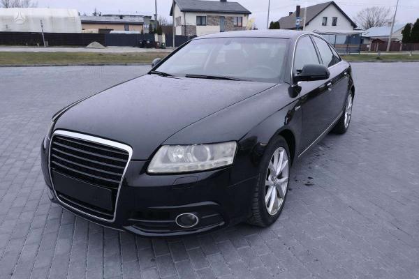 Melns Audi A6 2011 Šauļi, ar dzinēja tilpumu 3.00 L un nobraukumu 178 tūkst. km par 5600 €, foto 1 vietnē AUTOMOTO.COM.LV