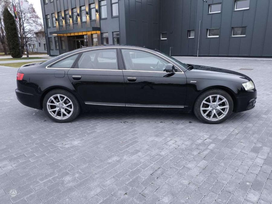 Black Audi A6 2011 in Siauliai, with an engine capacity of 3.00 L and mileage of 178 thousand km for 5600 €, photo 7 on AUTOMOTO.COM.LV