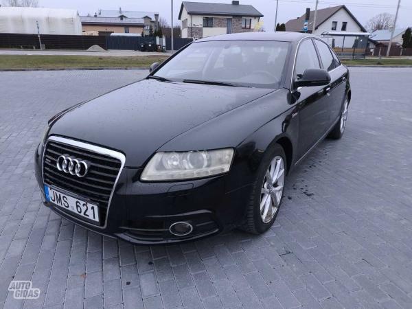 Black Audi A6 2011 in Siauliai, with an engine capacity of 3.00 L and mileage of 178 thousand km for 5600 €, photo 1 on AUTOMOTO.COM.LV