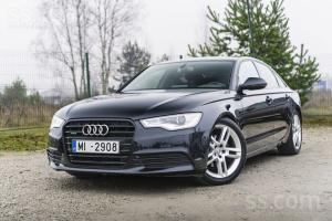 Melns Audi A6 2011 Rīga, ar dzinēja tilpumu 3.00 L un nobraukumu 278 tūkst. km par 12790 €, foto  vietnē AUTOMOTO.COM.LV