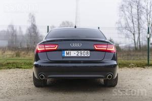 Black Audi A6 2011 in Riga, with an engine capacity of 3.00 L and mileage of 278 thousand km for 12790 €, photo 5 on AUTOMOTO.COM.LV