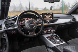 Black Audi A6 2011 in Riga, with an engine capacity of 3.00 L and mileage of 278 thousand km for 12790 €, photo 7 on AUTOMOTO.COM.LV