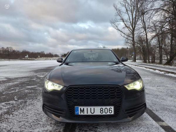 Melns Audi A6 2011 Viļņa, ar dzinēja tilpumu 2.97 L un nobraukumu 318 tūkst. km par 9800 €, foto 3 vietnē AUTOMOTO.COM.LV