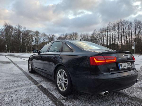 Melns Audi A6 2011 Viļņa, ar dzinēja tilpumu 2.97 L un nobraukumu 318 tūkst. km par 9800 €, foto 6 vietnē AUTOMOTO.COM.LV