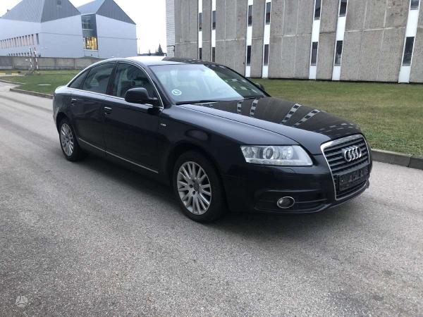 Black Audi A6 2011 in Kaunas, with an engine capacity of 1.98 L and mileage of 237 thousand km for 4200 €, photo 2 on AUTOMOTO.COM.LV