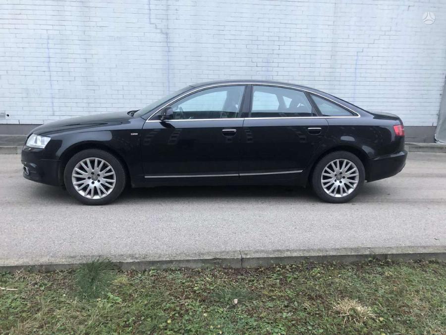 Black Audi A6 2011 in Kaunas, with an engine capacity of 1.98 L and mileage of 237 thousand km for 4200 €, photo 8 on AUTOMOTO.COM.LV