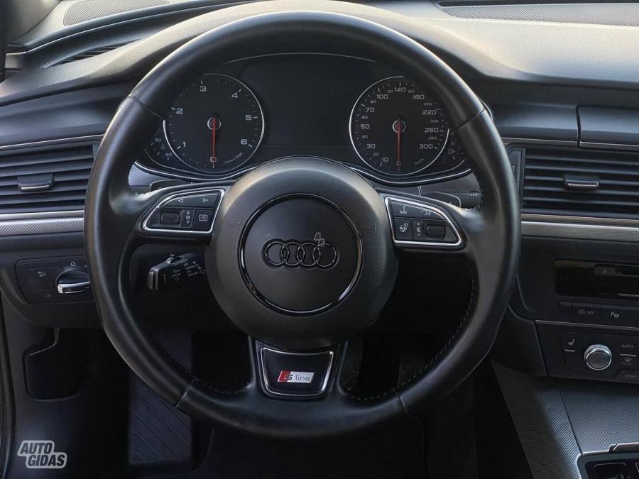 Black Audi A6 2011 in Kaunas, with an engine capacity of 3.00 L and mileage of 370 thousand km for 9800 €, photo 6 on AUTOMOTO.COM.LV