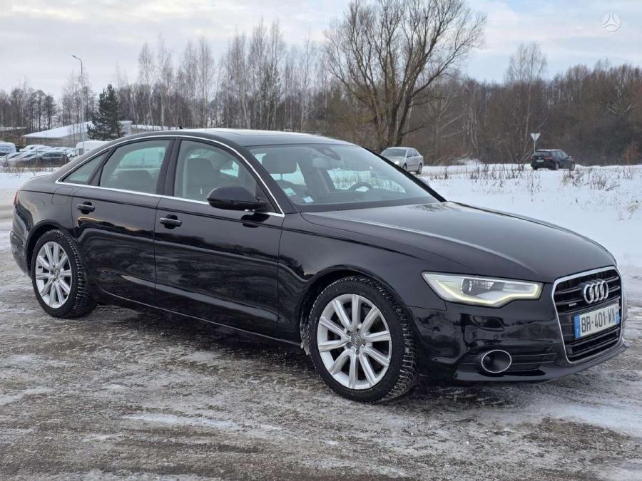 Black Audi A6 2011 in Taurage, with an engine capacity of 2.97 L and mileage of 236 thousand km for 9200 €, photo 1 on AUTOMOTO.COM.LV