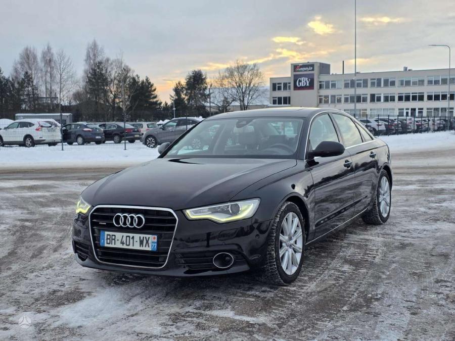 Black Audi A6 2011 in Taurage, with an engine capacity of 2.97 L and mileage of 236 thousand km for 9200 €, photo 4 on AUTOMOTO.COM.LV