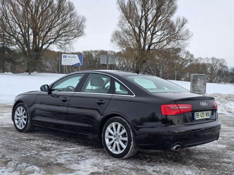 Black Audi A6 2011 in Taurage, with an engine capacity of 2.97 L and mileage of 236 thousand km for 9200 €, photo 5 on AUTOMOTO.COM.LV