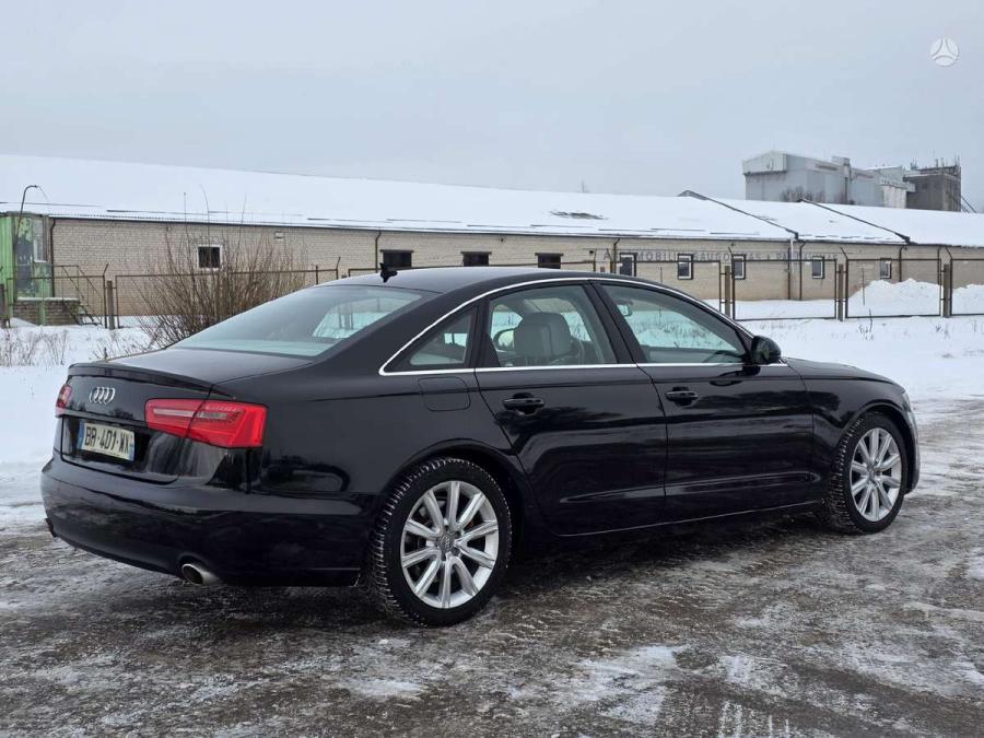Black Audi A6 2011 in Taurage, with an engine capacity of 2.97 L and mileage of 236 thousand km for 9200 €, photo 6 on AUTOMOTO.COM.LV