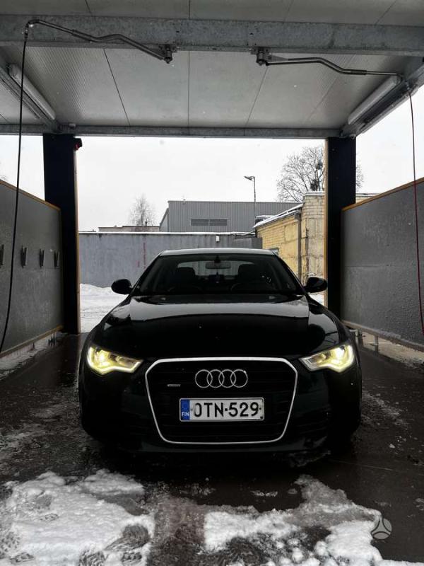 Melns Audi A6 2011 Kauņa, ar dzinēja tilpumu 2.97 L un nobraukumu 320 tūkst. km par 9000 €, foto 1 vietnē AUTOMOTO.COM.LV