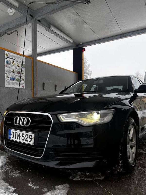 Melns Audi A6 2011 Kauņa, ar dzinēja tilpumu 2.97 L un nobraukumu 320 tūkst. km par 9000 €, foto 2 vietnē AUTOMOTO.COM.LV