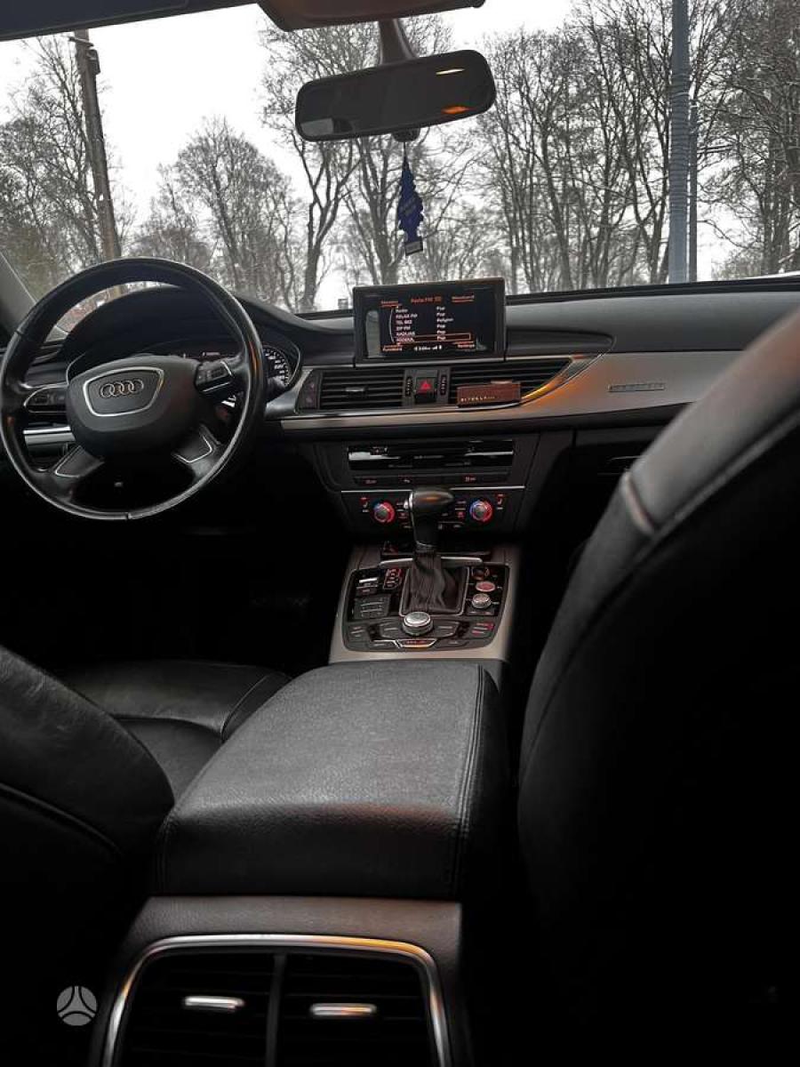 Melns Audi A6 2011 Kauņa, ar dzinēja tilpumu 2.97 L un nobraukumu 320 tūkst. km par 9000 €, foto 10 vietnē AUTOMOTO.COM.LV