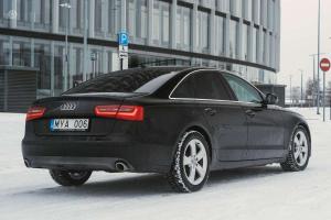 Black Audi A6 2011 in Vilnius, with an engine capacity of 2.97 L and mileage of 280 thousand km for 9300 €, photo 7 on AUTOMOTO.COM.LV