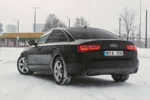 Black Audi A6 2011 in Vilnius, with an engine capacity of 2.97 L and mileage of 280 thousand km for 9300 €, photo 8 on AUTOMOTO.COM.LV
